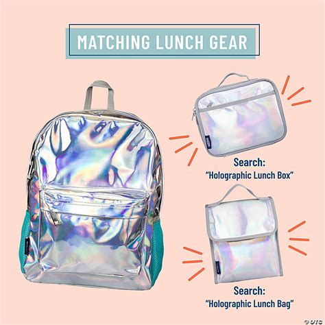 Wildkin Holographic 16 Inch Backpack Oriental Trading