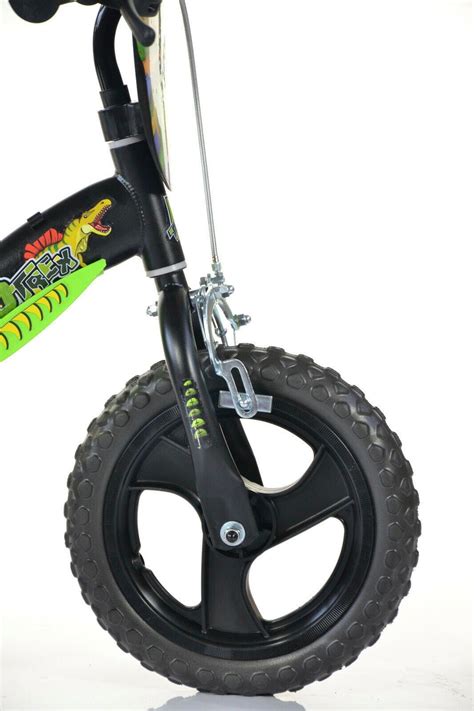 Dino Kinderfiets Dinosaurier T Rex 12 Inch Met Zijwieltjes Klep En