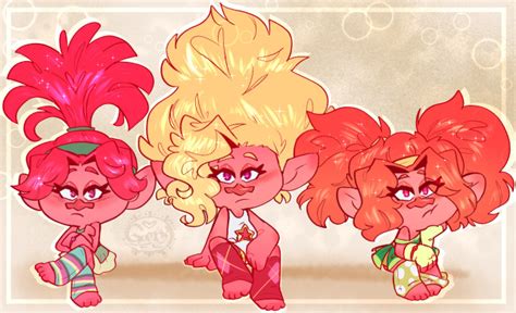 Unimpressed Pop Sisters Poppy Viva And My Oc Pippy Looking Not