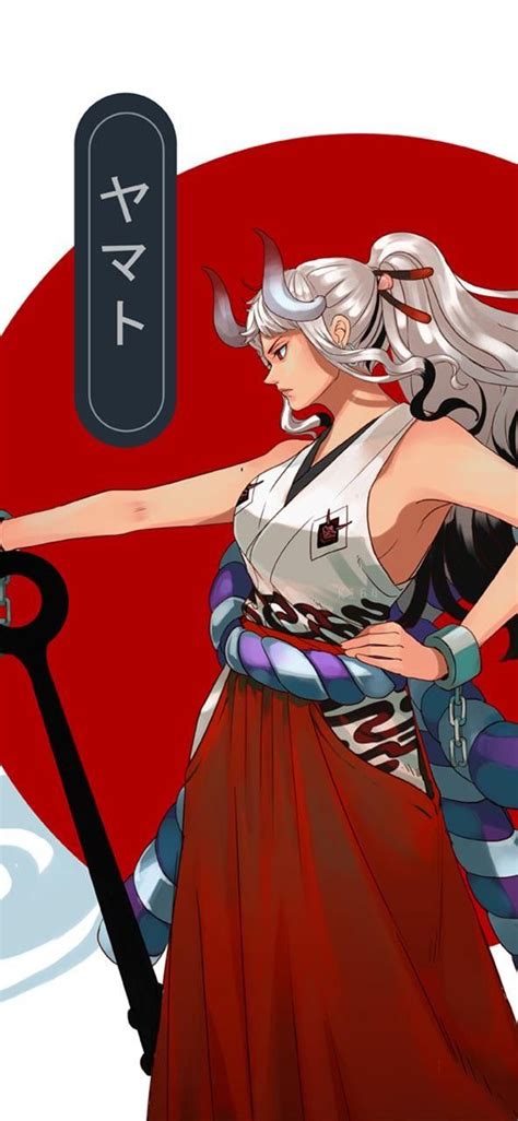 Yamato From One Piece 6 Illustration Rwby One Piece Anime
