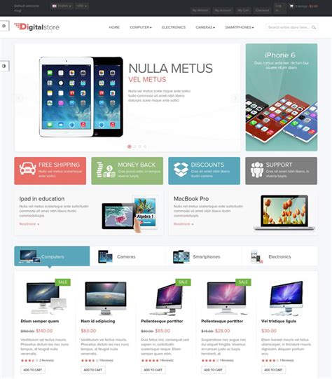 20 Best Responsive Magento Themes For Digital Store 2016