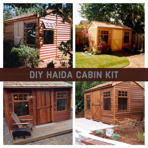 Small Cedar Cabin Kits Diy Backyard Shed Plans Cedarshed Usa Tiny
