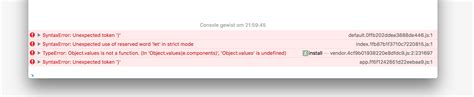 Object Values Error On Ios Issue Nuxt Nuxt Github