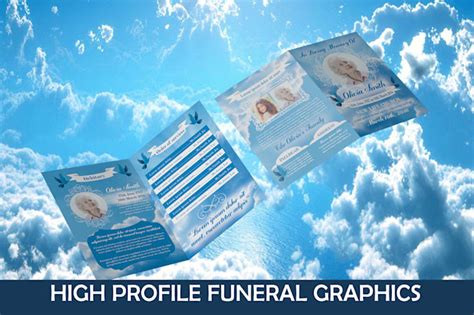 Do Funeral Flyer Graphics Obituary Funeral Program Church Flyer By Alizehshah655 Fiverr