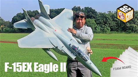 Diy F 15ex Eagle Ii Rc Jet With Ducted Fan Youtube