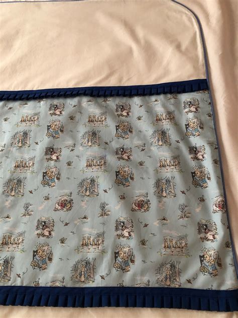 Peter Rabbit Winter Scenes Blanket Etsy