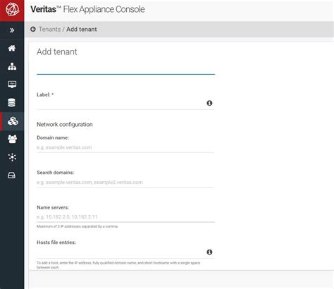 Veritas Flex Administration Console Initial Configuration Tech Journey