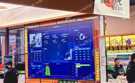 林鲲科技智慧农贸案例：杭州橙柿农贸市场开门迎客