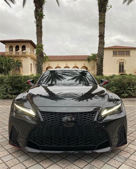 Customized Lexus Is350 F Sport In Caviar Black Black Luxury Car In
