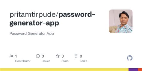 Pritam Tirpude On Linkedin Github Pritamtirpudepassword Generator App