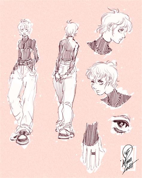 digital character design sketch by me [oc] r characterdesign