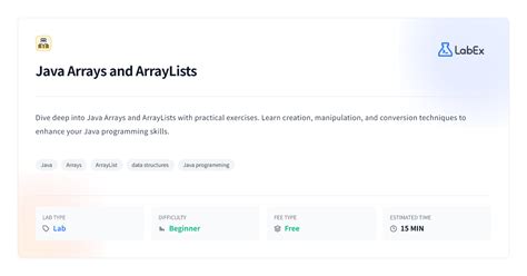 Tutorial De Arrays E Arraylists Em Java Do Básico Ao Avançado Labex