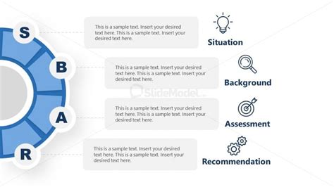 Sbar Powerpoint Semi Circle Diagram Slidemodel