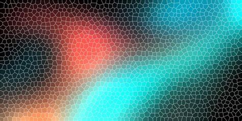 Premium Photo Abstract Blended Blue Green Red Color Geometric