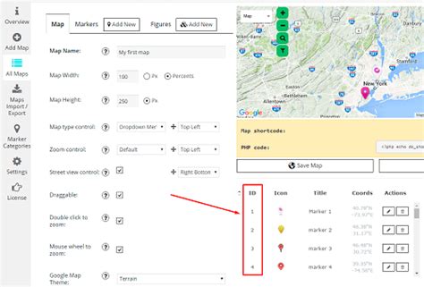 How To Create Link To The Map With One Marker Opened