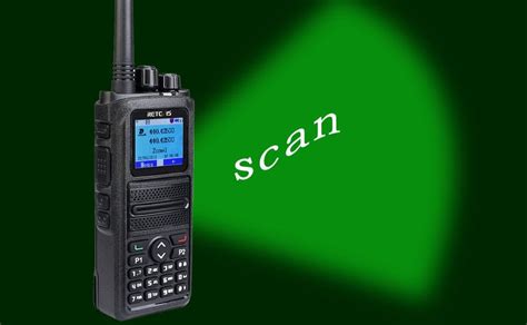 Retevis RT Scan In Analog Mode Digital Mode