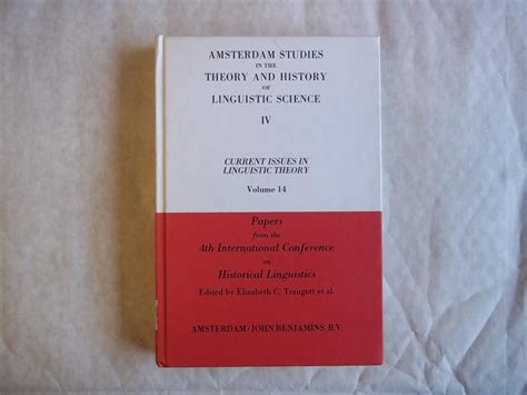 Current Issues In Linguistic Theory Volume 14 Papers From The Fourth