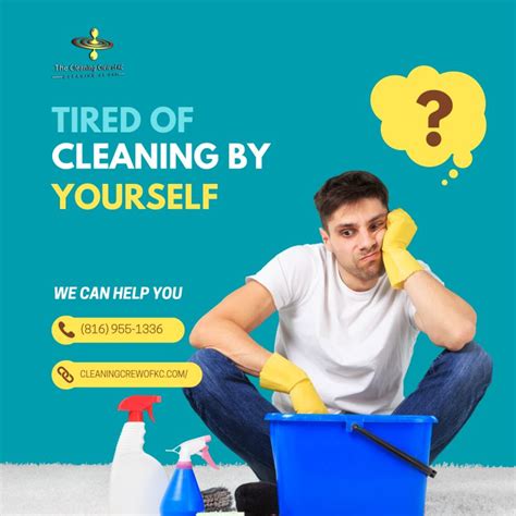 The Cleaning Crew Of Kc On Linkedin Tired Of Cleaning By Yourself
