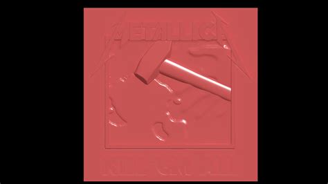 Stl File Metallica Kill Them All Cd Cover Stl 💽・3d Printing Template To