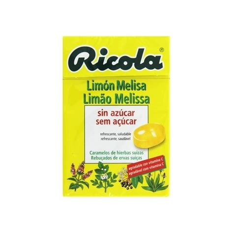 Ricola Caramelos Limón Melisa Sin Azúcar Farmahogar