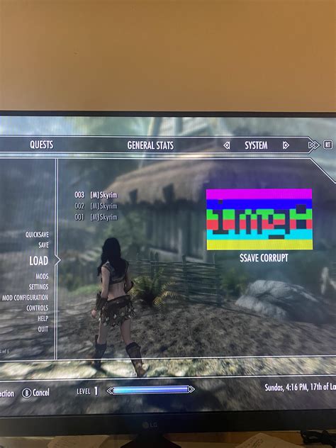 Anyone Know What Causes “save Corrupt When Trying To Load During