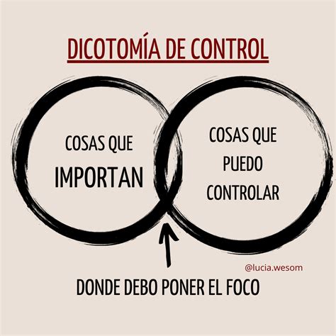 La DicotomÍa De Control ¿qué Está Bajo Tú Control Diario Estoico