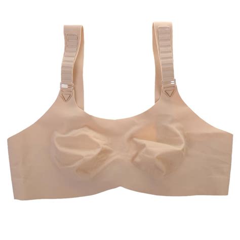 New Special Pocket Bra For Fake Silicone Boobs Breast Crossdress C