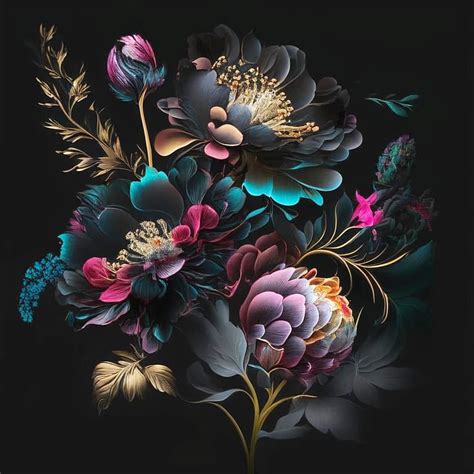 Download Ai Generated Flowers Bouquet Royalty Free Stock