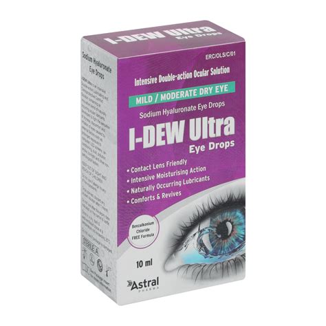 Astral I Dew Ultra Eye Drops 10ml Eye Drops And Rinses Eyecare