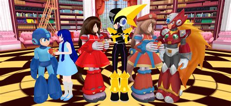 Mmd Valentine Day With Alma Rebekah And Iris By Megaali On Deviantart