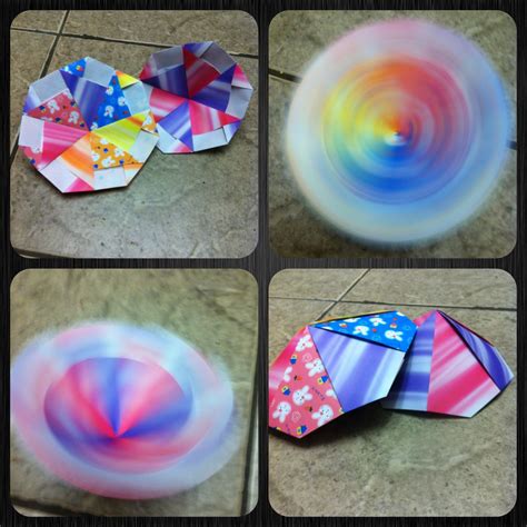 How To Make An Easy Modular Origami Spinning Disctop Modular Origami