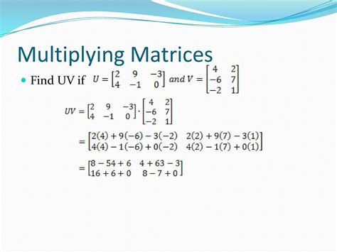 4 3 Multiplying Matrices Ppt Download
