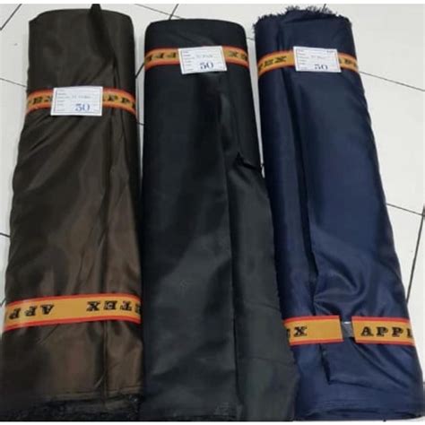 Jual Per Mtr Kain Dormil Twill Furing Jaket Dan Furing Jas Shopee