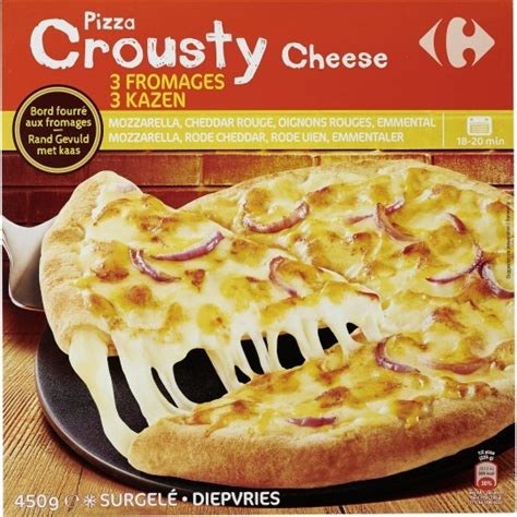 Pizza Crousty Cheese De Carrefour Bouffar 3000
