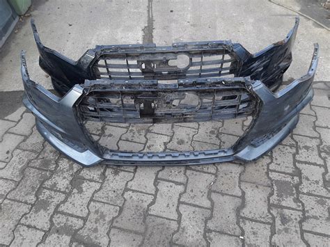 Zderzak Przedni Audi A6 C7 Lift 15r S Line Pdc 12853758189