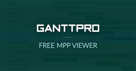Free Microsoft Project Viewer Mpp Online