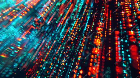 programming and code development abstract bright wallpaper premium ai generated image