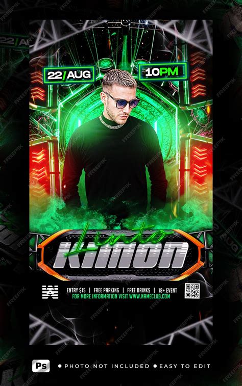 Premium Psd Flyer Party Club Story And Post Premium Psd