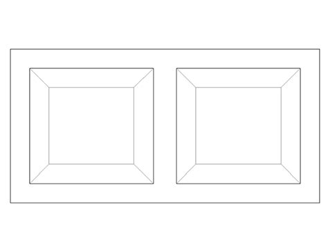 Simple Ventilation Block In Autocad Download Cad Free 13 55 Kb