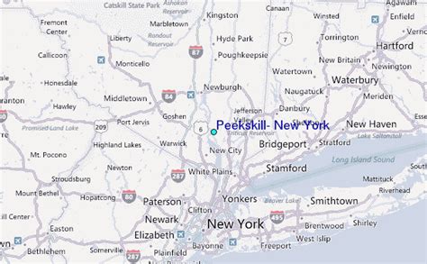 Peekskill New York Tide Station Location Guide