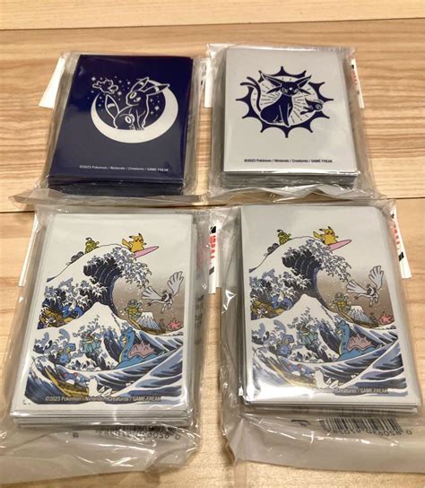ポケモンカード 海外ポケセン デッキシールド 4種 By メルカリ