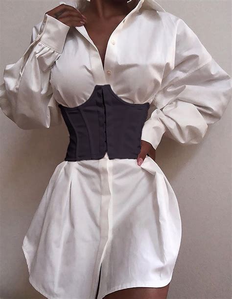 Underbust Corset Belt For Women Mesh Bustier Top Outfit Strong Etsy
