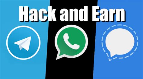 Hack Telegram Whatsapp And Signal App Get