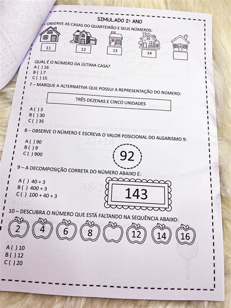 Simulado 2º ano SAEB Professora Nayarah