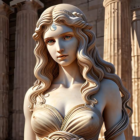 Venus Goddess Statue Face