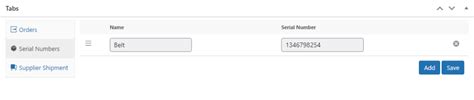 create a product serial number wp overnight documentation