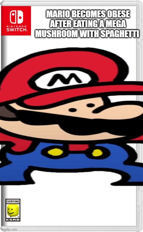 Obese Mario Imgflip