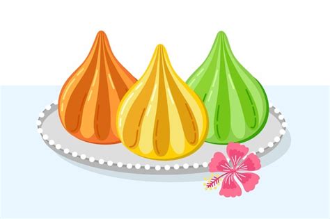 Modak Clip Art Vectors And Illustrations For Free Download