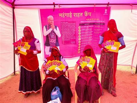 Six And A Half Lakh Registrations At Inflation Relief Camp In Rajasthan