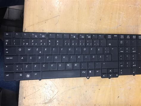HP Probook B Klaviatuur Arvutiromula